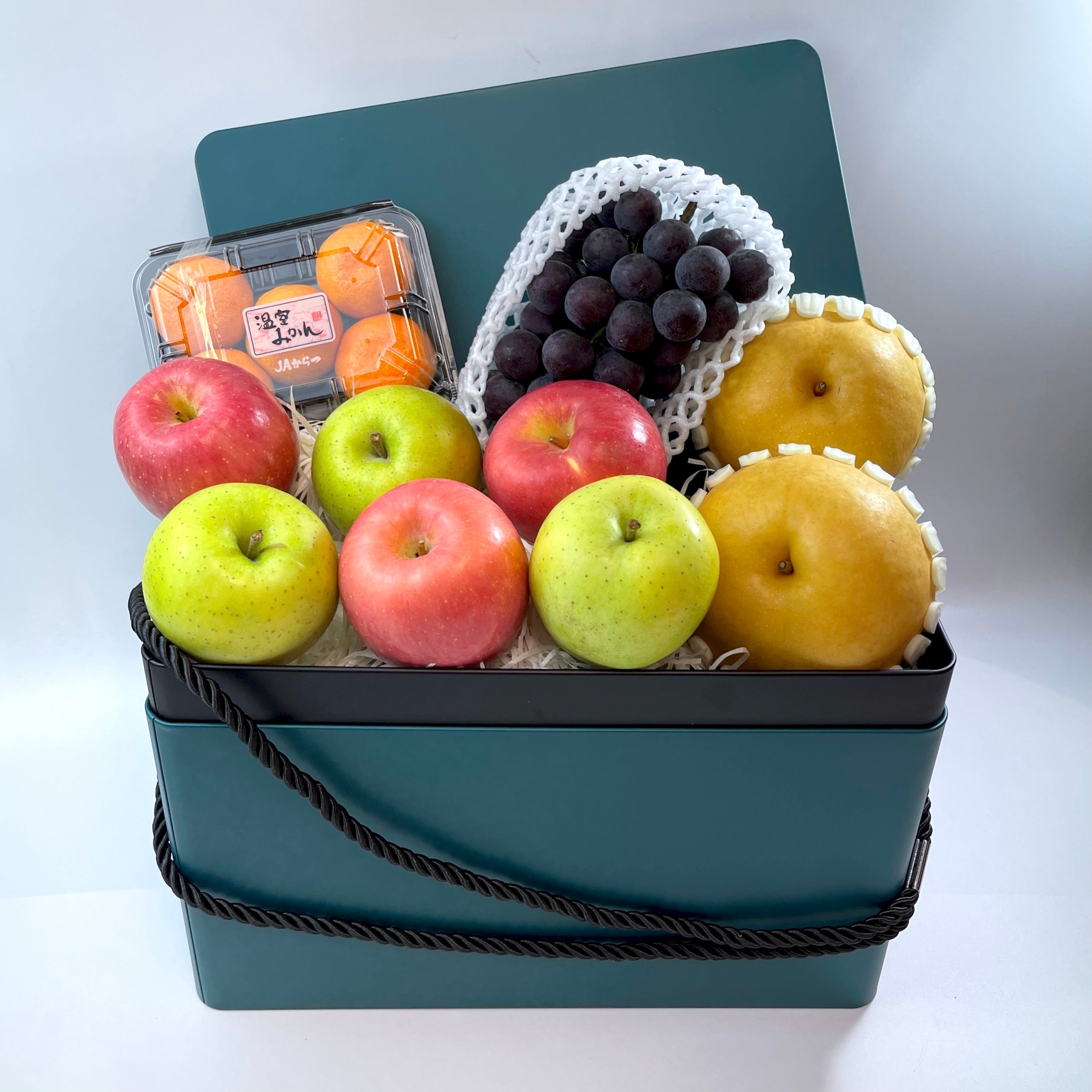 Luxury Green Fruit Hamper – Gift Awesome